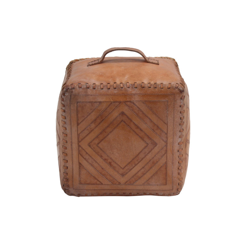Foundry Select Solid Wood Accent Stool Wayfair